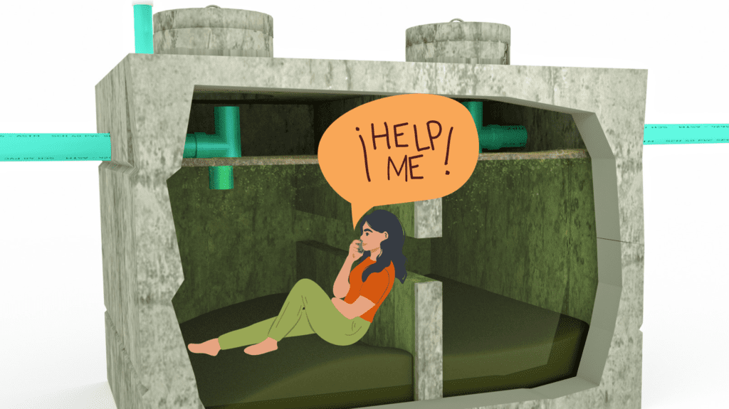 What Would Happen if You Fell into a Septic Tank?